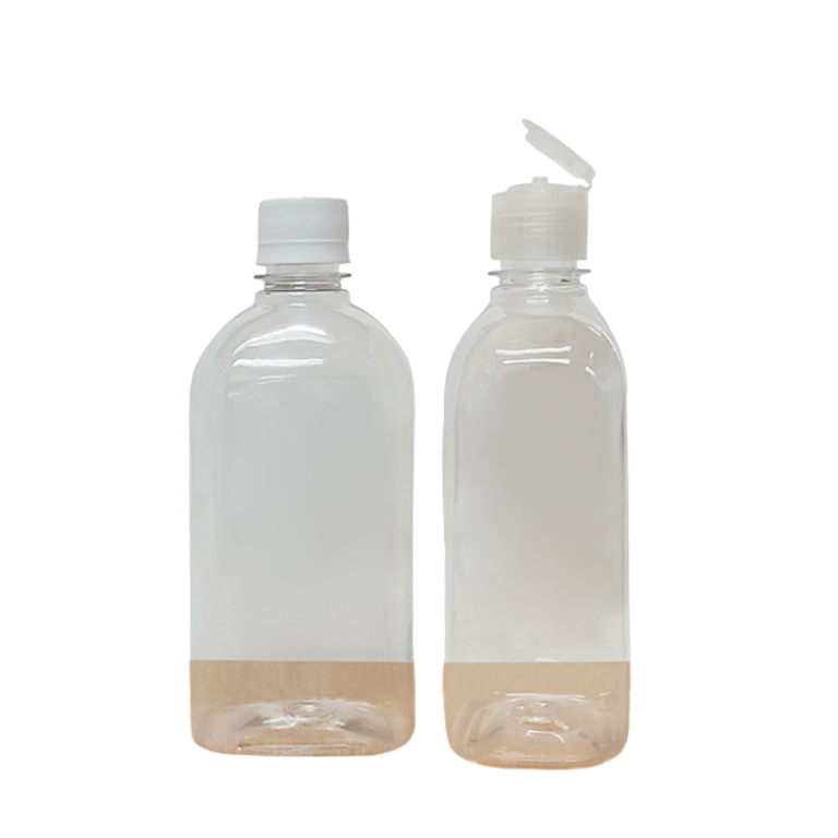 Botella PET 500 cc Rectangular para jabón - Plásticos Chile