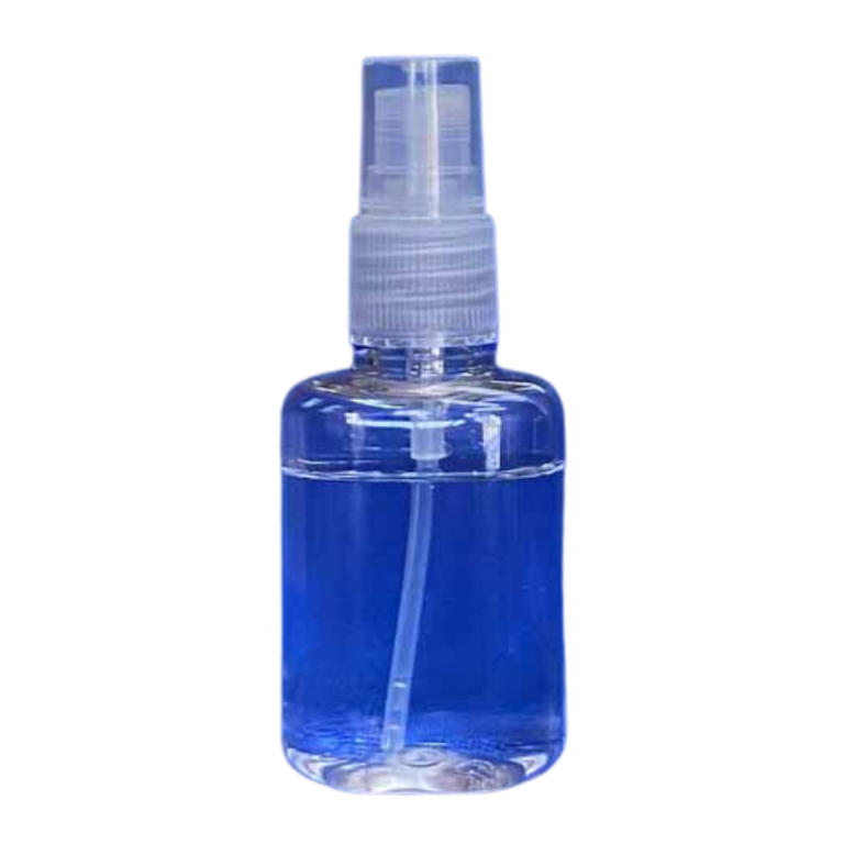 Botella pet 50 cc. dispensador alcohol 70% - Plásticos Chile